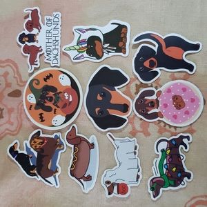 Office | J1 Dachshund Stickers Dof Stickers | Poshmark